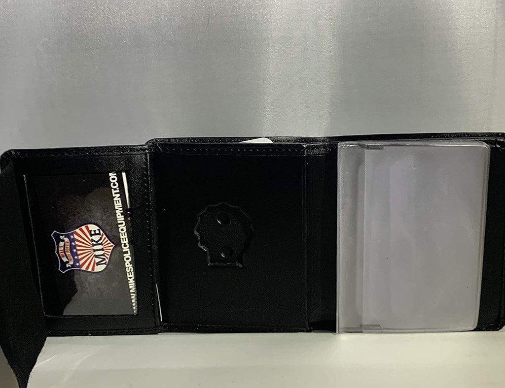 MINI BADGE WALLET DETECTIVE PLAIN, CREDIT CARD,ID,BILLFOLD – Mike's ...