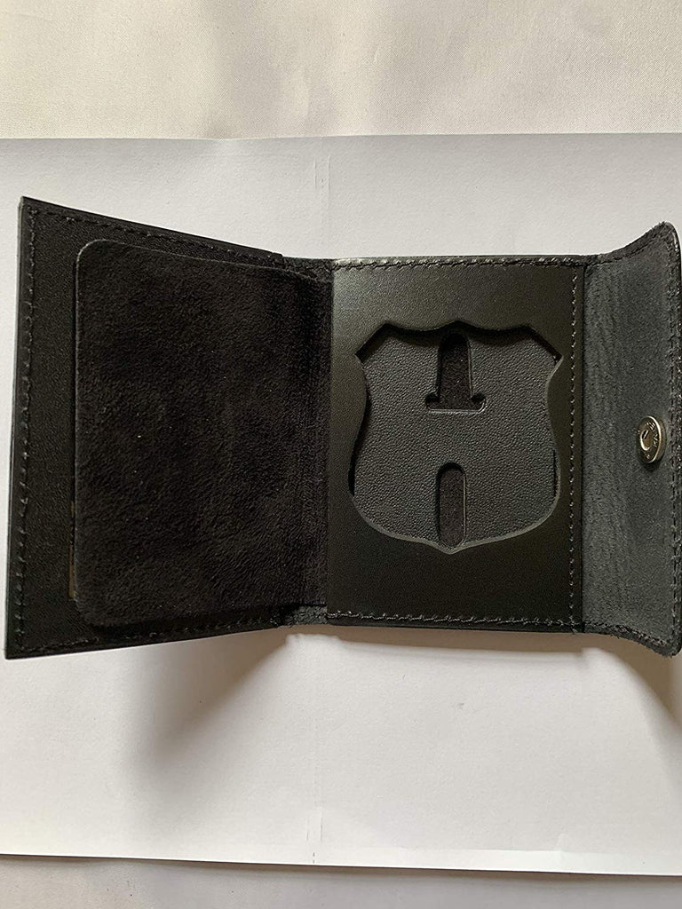 NYPD THIN BLUE LINE POLICE OFFICER BADGE AND ID SNAP WALLEt – Mike's ...