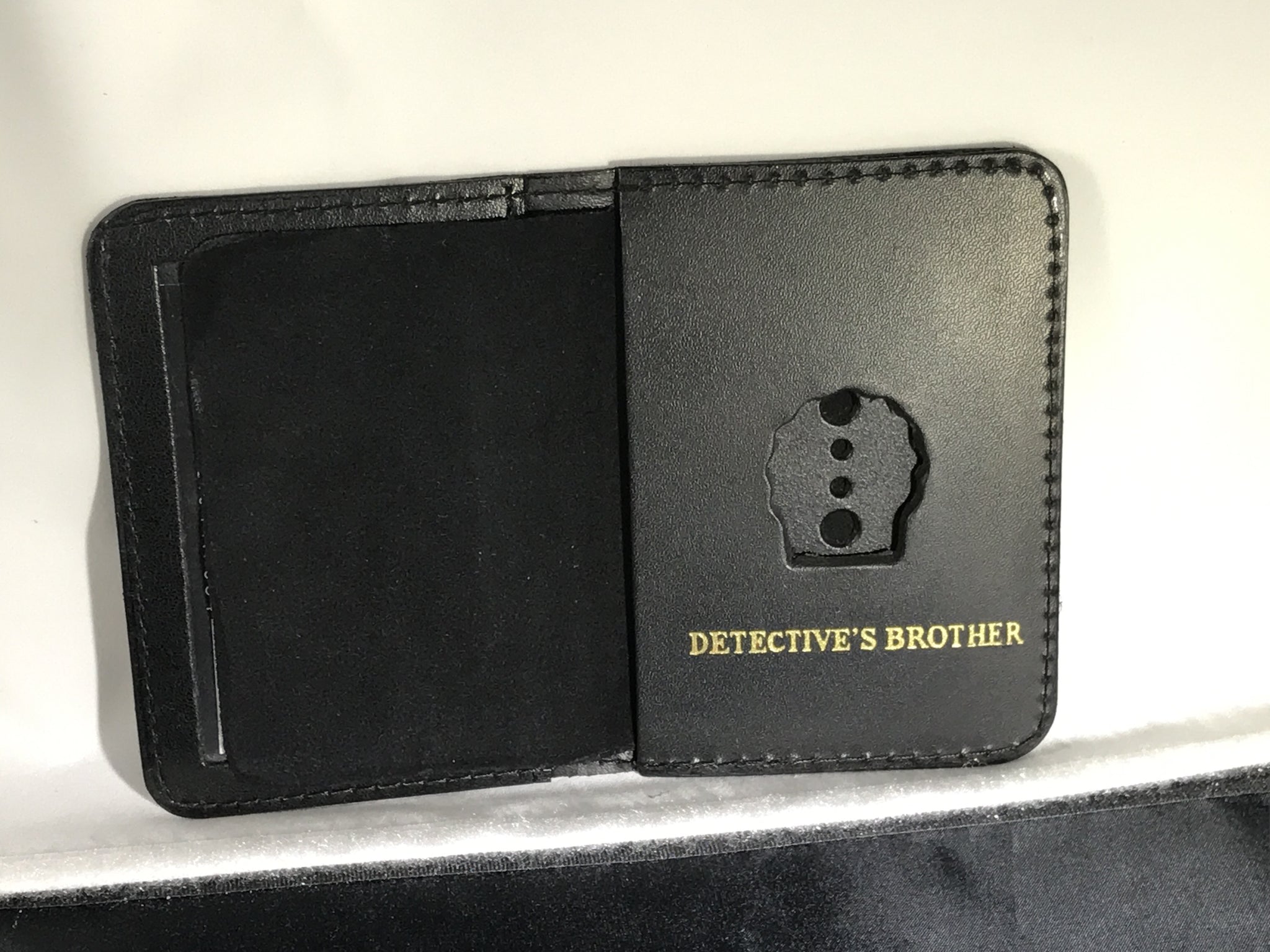 New York City Detective Brother Mini shield and ID case – Mike's Police ...