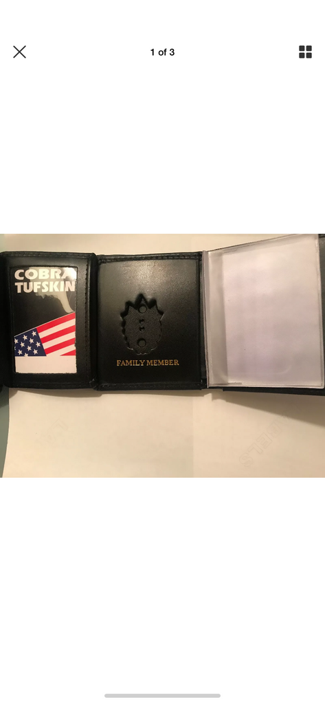 New York City Mini Shield Wallet Captain credit Cards/ID Pictures Bill ...